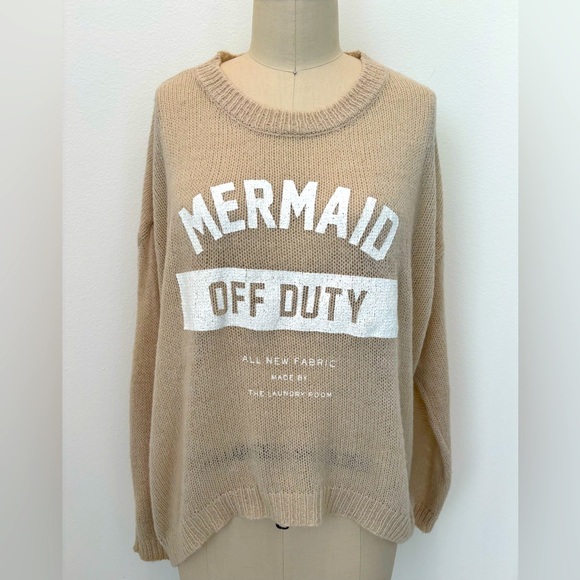 The Laundry Room | Sweaters | The Laundry Room Mermaid Off Duty Sweater ...
